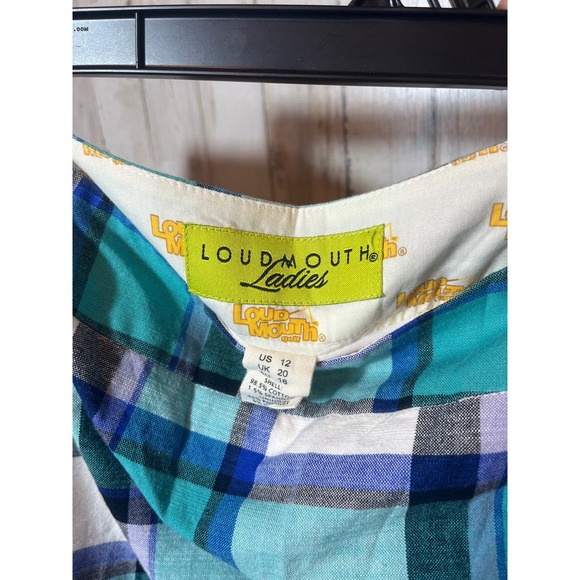 Loudmouth Golf | Skirts | Loudmouth Golf Ladies Womens Pretty Plaid ...